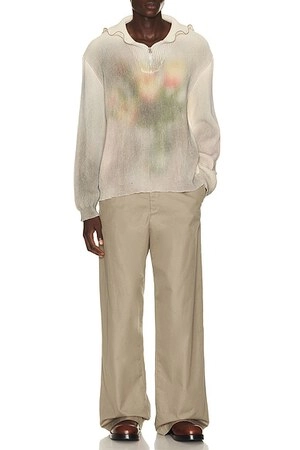 MAISON MARGIELA Quarter Zip Sweatshirt