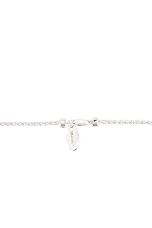 Off-White Arrow Pendant Necklace
