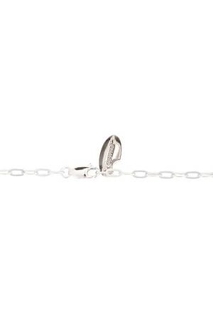 Off-White Hex Nut Chain Pendant Necklace