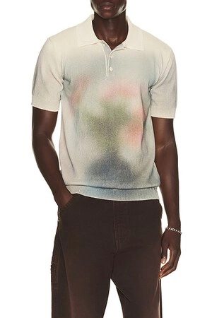 MAISON MARGIELA Short Sleeve Polo Shirt