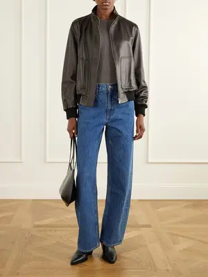 SLVRLAKE Estelle High-rise Wide-leg Jeans