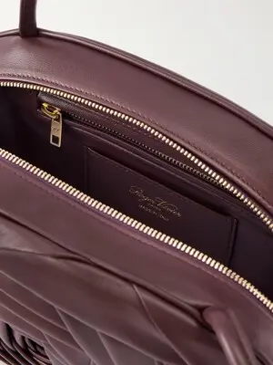 ROGER VIVIER Roseline Leather Shoulder Bag