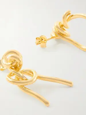 Completedworks Notsobig Thread Ii Recycled Vermeil Earrings