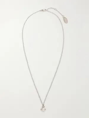 VIVIENNE WESTWOOD Balbina -tone Pendant Necklace - Silver