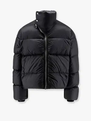 Rick Owens Turtle Nylon Down Jacket - Black