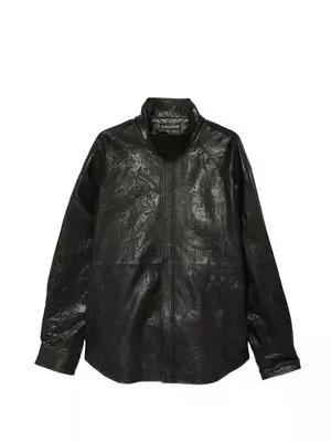 JUUN.J Crinkled Leather Jacket