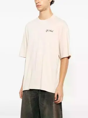 Off-White Script Skate Tee - Neutrals