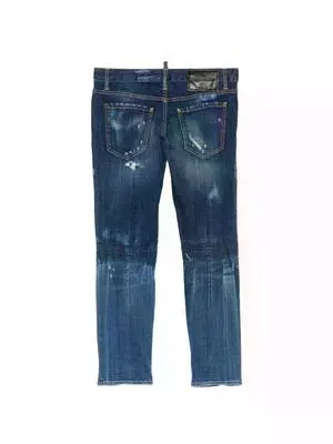 Dsquared2 Whiskering Jeans For Women
