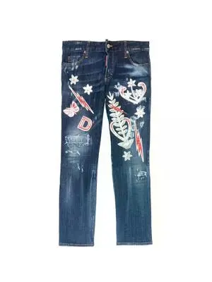 Dsquared2 Medium Wash Jeans For Women