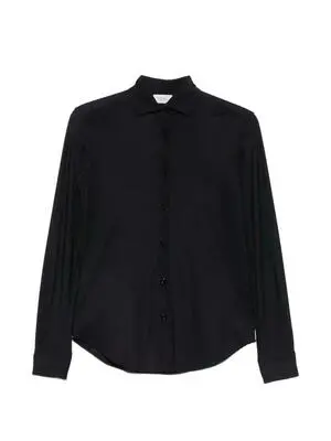 MAZZARELLI Button-up Long-sleeve Shirt - Blue
