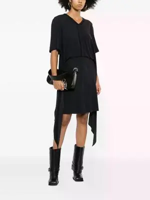 Balenciaga Layered Asymmetric Dress