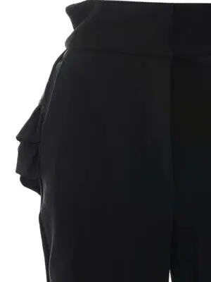 Elisabetta Franchi Ruffled Straight-leg Trousers
