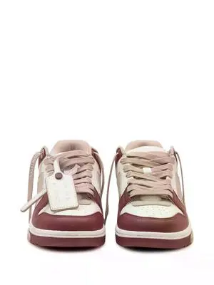 Off-White Out Of Office Leather Sneakers - Red