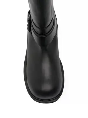 JUUN.J Buckle-strap Lug-sole Boots