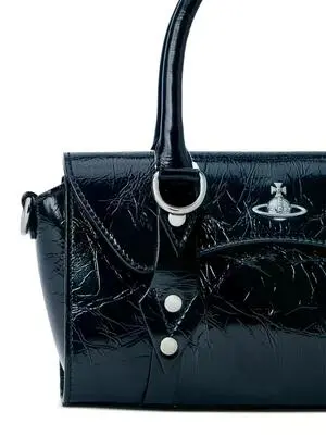 VIVIENNE WESTWOOD Mini Bettina Leather Tote Bag