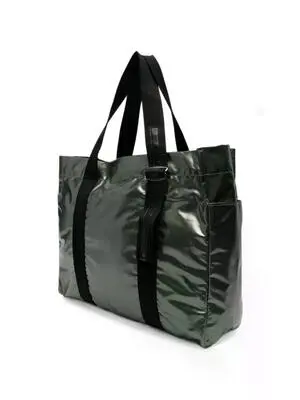 JACK GOMME Caly Metallic-effect Tote Bag