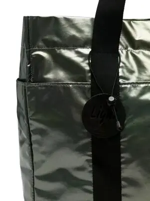 JACK GOMME Caly Metallic-effect Tote Bag