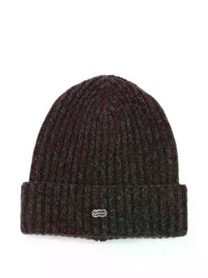 Agnona Ribbed-knit Beanie Hat