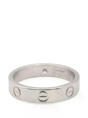 Cartier 2010s Mini Love Diamond Ring