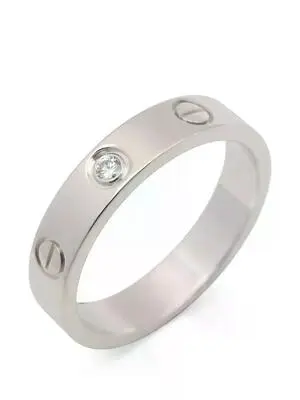 Cartier 2010s Mini Love Diamond Ring