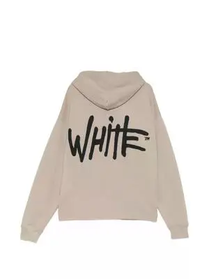 Off-White Spray-logo Drawstring Hoodie