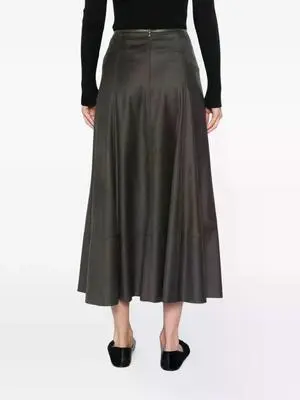 Agnona High-waisted A-line Skirt