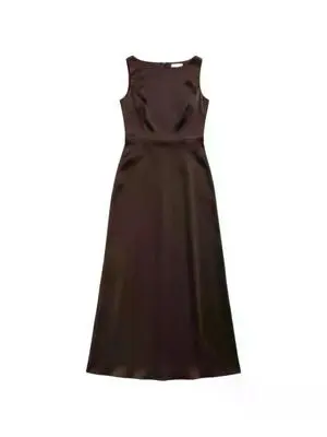 Liu Jo Chain-detail Satin Dress