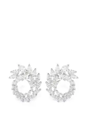 SWAROVSKI Mesmera Crystal Earrings - Silver