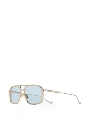 CUTLER & GROSS 1971 Geometric-frame Sunglasses