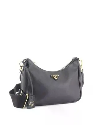 Prada Re-edition 2005 Shoulder Bag Saffiano Leather - Black