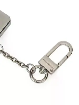 Karl Lagerfeld Record Turntable-motif Keyring