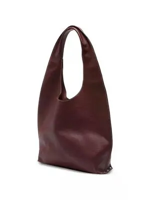 A.p.c. Grainy Leather Shoulder Bag - Red