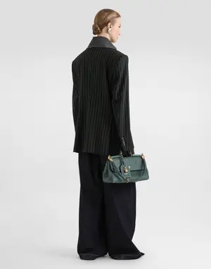 Dolce & Gabbana Double-breasted Jacket In Pinstripe Wool Blazers Multi-colored