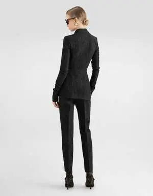 Dolce & Gabbana Brocade Trousers Pants And Shorts