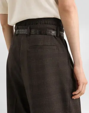 Dolce & Gabbana Glen Plaid Stretch Trousers - Multicolor