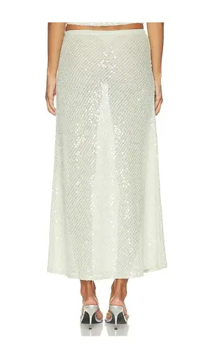 LOVERS AND FRIENDS Erika Sequin Midi Skirt In . Also