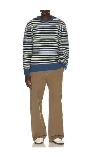 Scotch & Soda Soft Knit Stripe Regular Fit Pullover In . Also