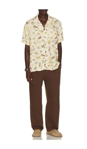 Faherty Brand Short Sleeve Kona Camp Shirt In . Also
