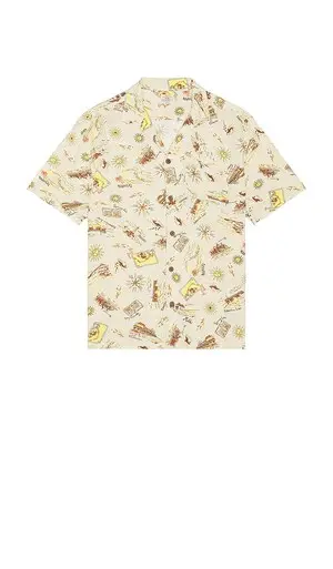 Faherty Brand Short Sleeve Kona Camp Shirt In . Also