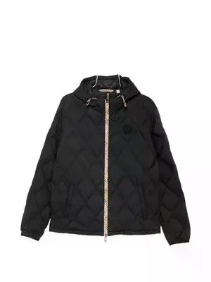 Burberry Quilted Hooded Jacket