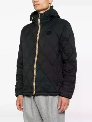 Burberry Quilted Hooded Jacket
