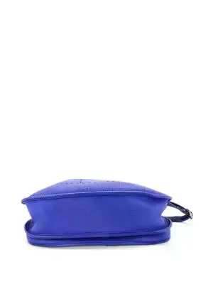 Hermès Evelyne Bag Gen Iii Clemence Gm Cross Body Bag - Blue