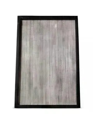 CU I SEEYOU Striped Rectangular Tray - Black