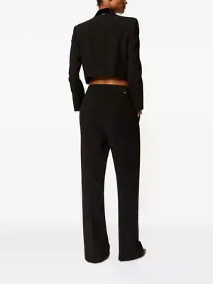 TWINSET Straight-leg Crêpe Trousers