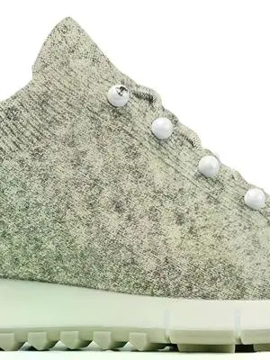JIMMY CHOO Veles Pearl-embellished Sneakers