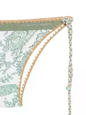 BANANA MOON Blika Paisley-print Side-tie Bikini Bottoms