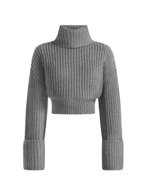 MANIÈRE DE VOIR Amaya Roll Neck Knit Jumper With Cuffs