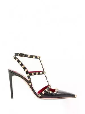 Valentino Garavani Rockstud Kidskin Pumps 100mm - Black
