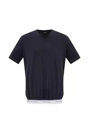 Dsquared2 V-neck T-shirt - Blue