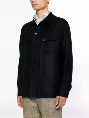 Tagliatore Button-up Wool Jacket